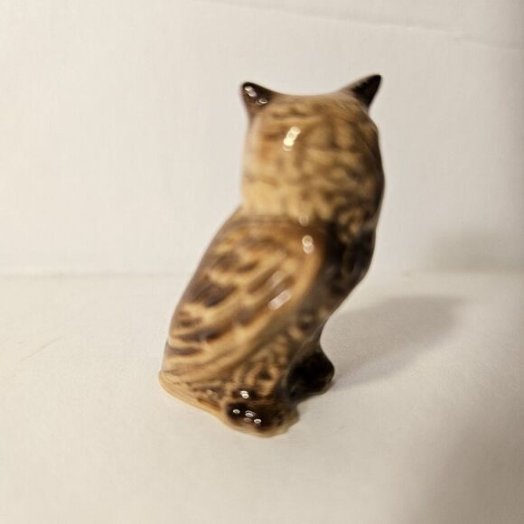 Holiday | Hagen Renaker Miniature Figurine Owl Mom Brown Excellent ...
